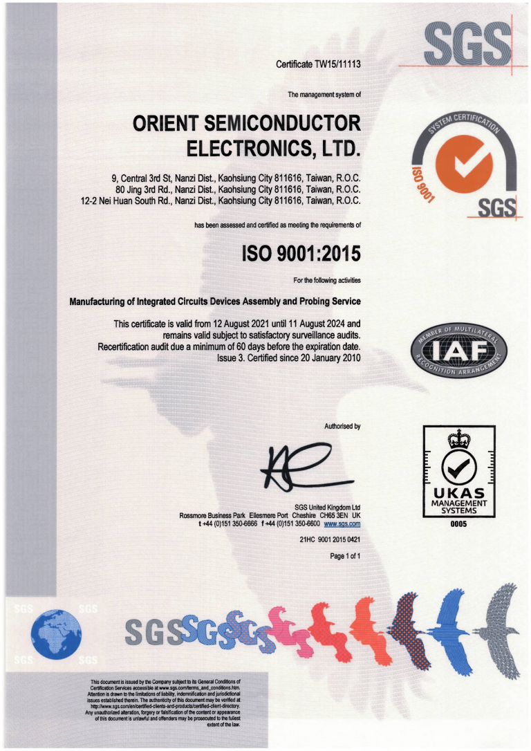 Home - Orient Semiconductor Electronics