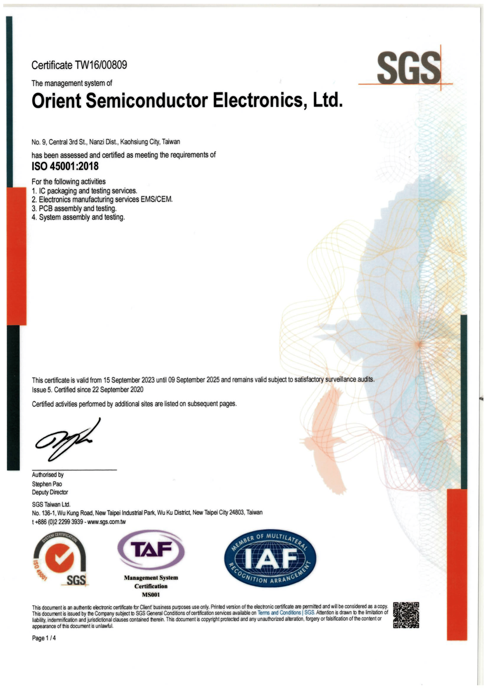 Home - Orient Semiconductor Electronics